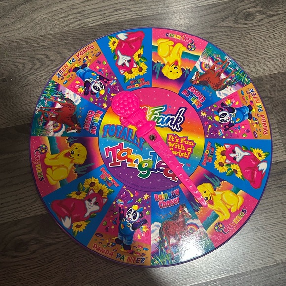 Lisa Frank | Toys | Vintage Lisa Frank Totally Tangled Spinner Game ...